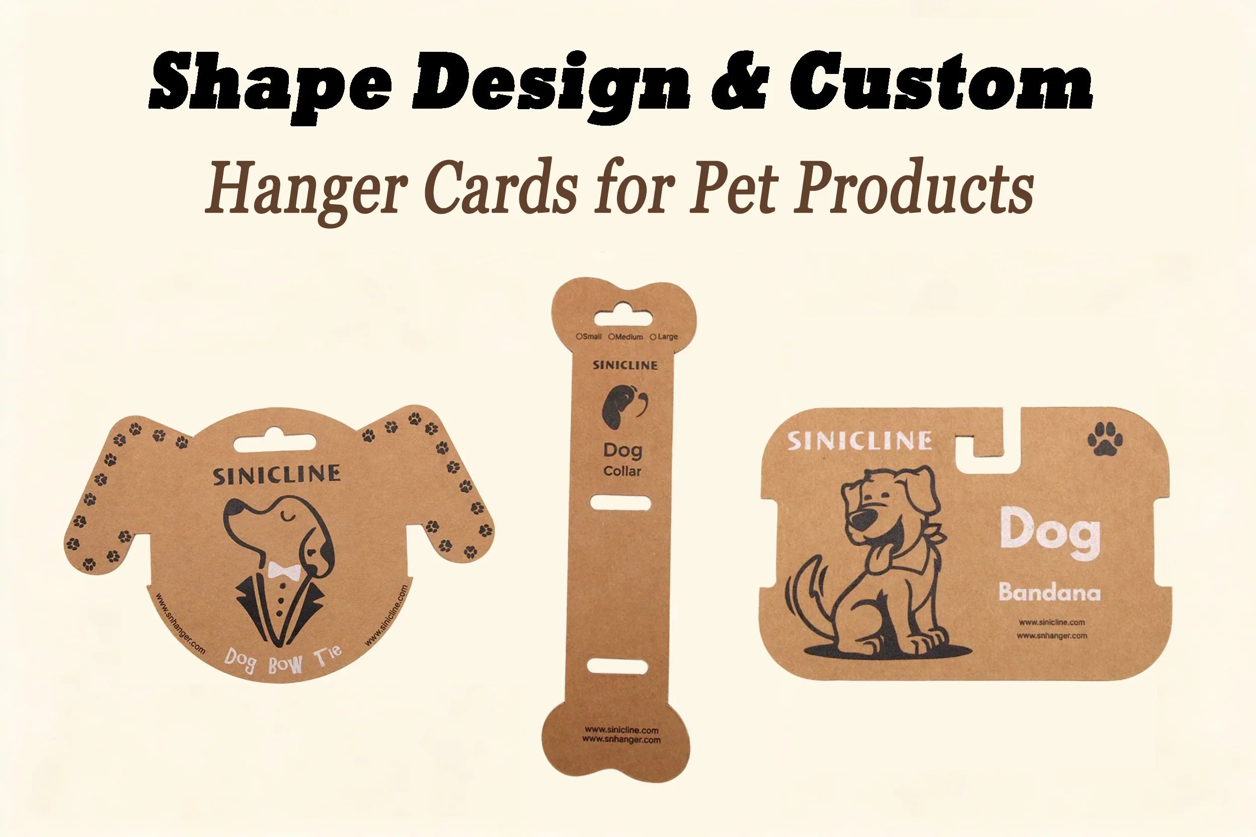 Shape Design and Custom Hanger Cards: Elevate Pet Product Branding ...