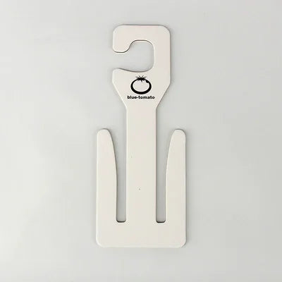 White Paper Matt Finish Die Cut Long Cardboard Hangers For Sandal ...