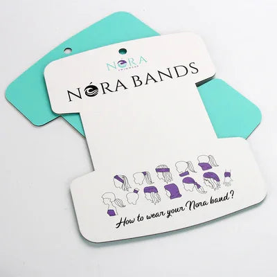 20cm*26cm Bandana Paper Header Cards 2mm Cardboard Header Cards – snhanger